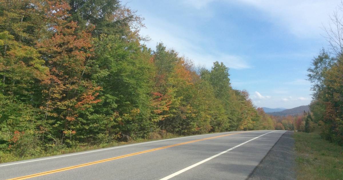 The finest fall road | Adirondack Hub